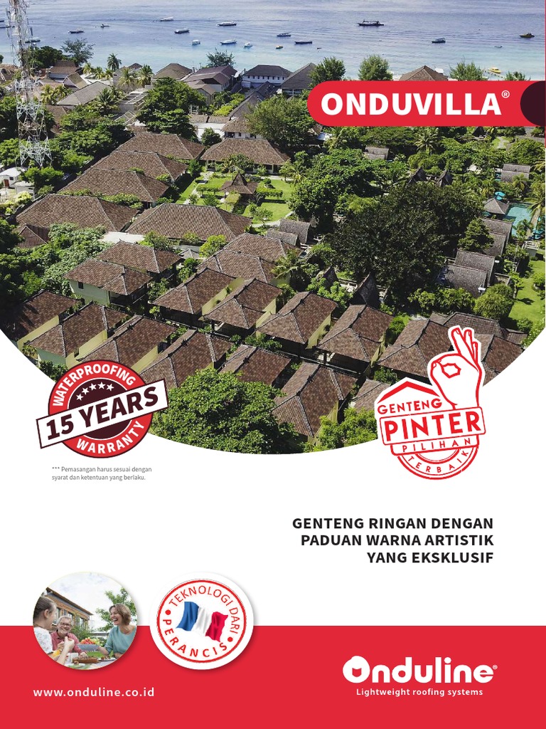 Katalog Atap Bergelombang Onduline | PDF