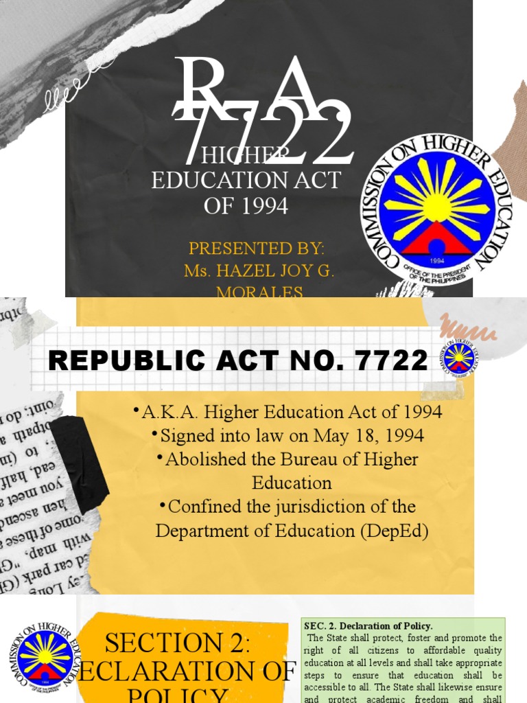 Ra 7722 - Hazel | PDF | Government