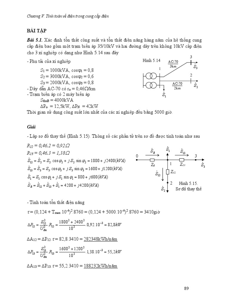 Bai Tap Chuong 5 | PDF