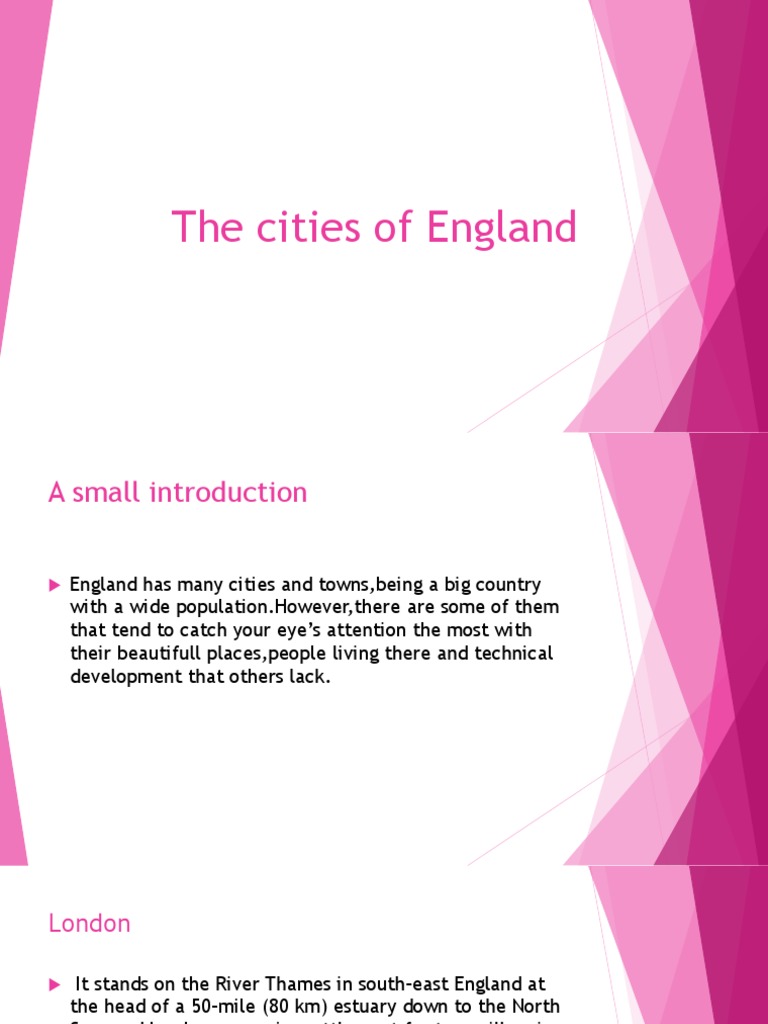 The Cities of England | PDF | London | Liverpool