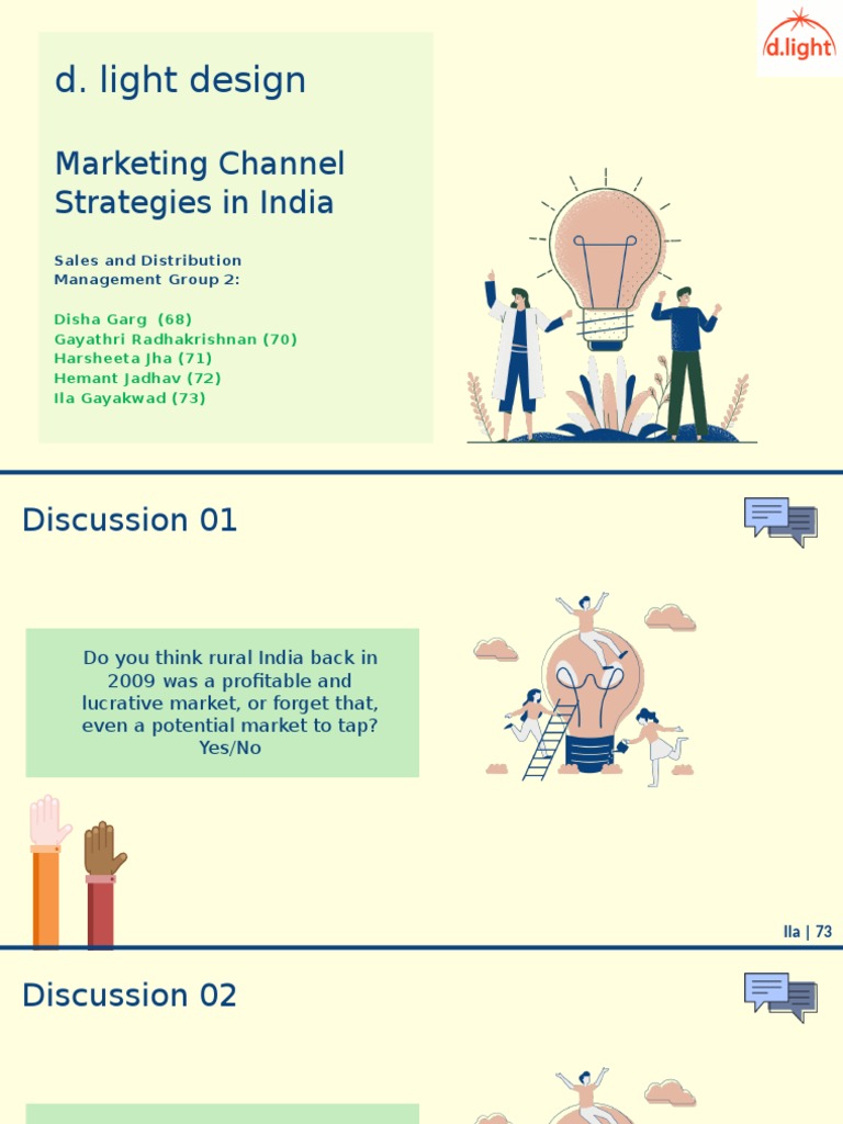 D. Light Design: Marketing Channel Strategies in India | PDF | Retail ...