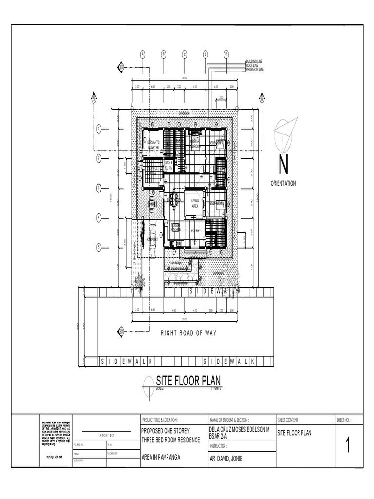 Site Floor Plan: Orientation | PDF | Culture Of Queensland | Queensland ...