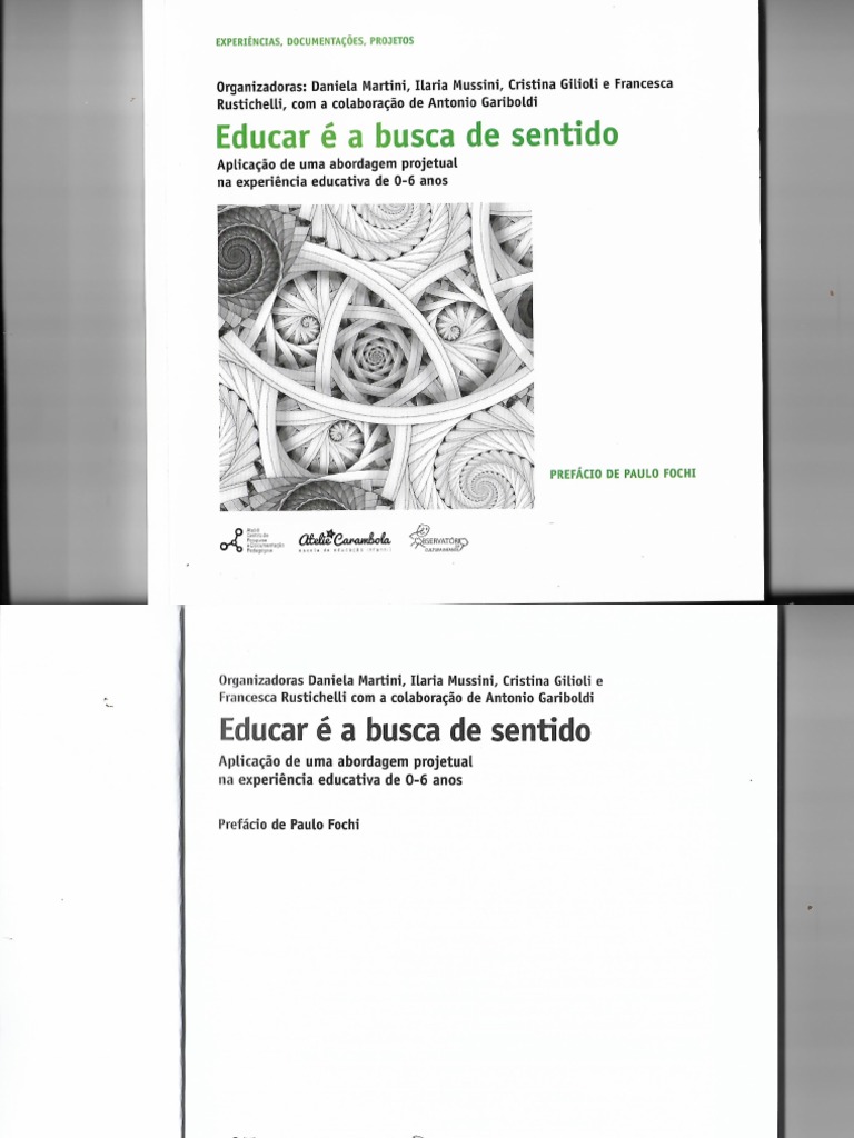 Livro Educar É A Busca de Sentido | PDF