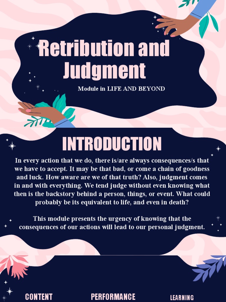 Understanding Retribution and Facing Judgment: Reward and Punishment for Our Actions in this ...