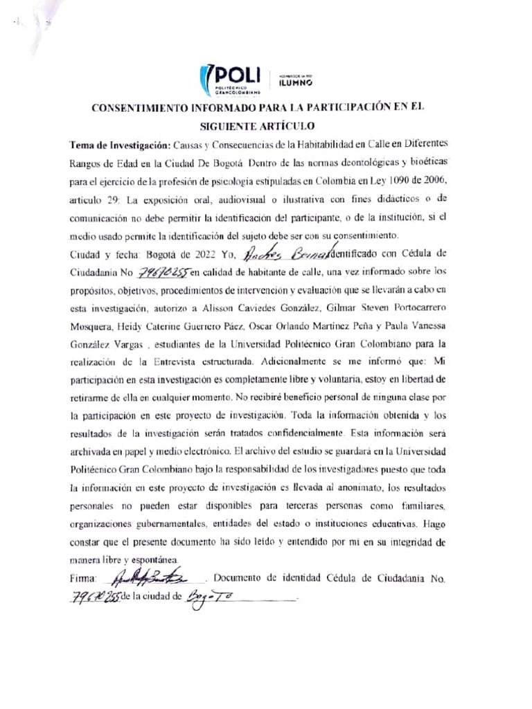Andres Bernal | PDF | Ciencias sociales