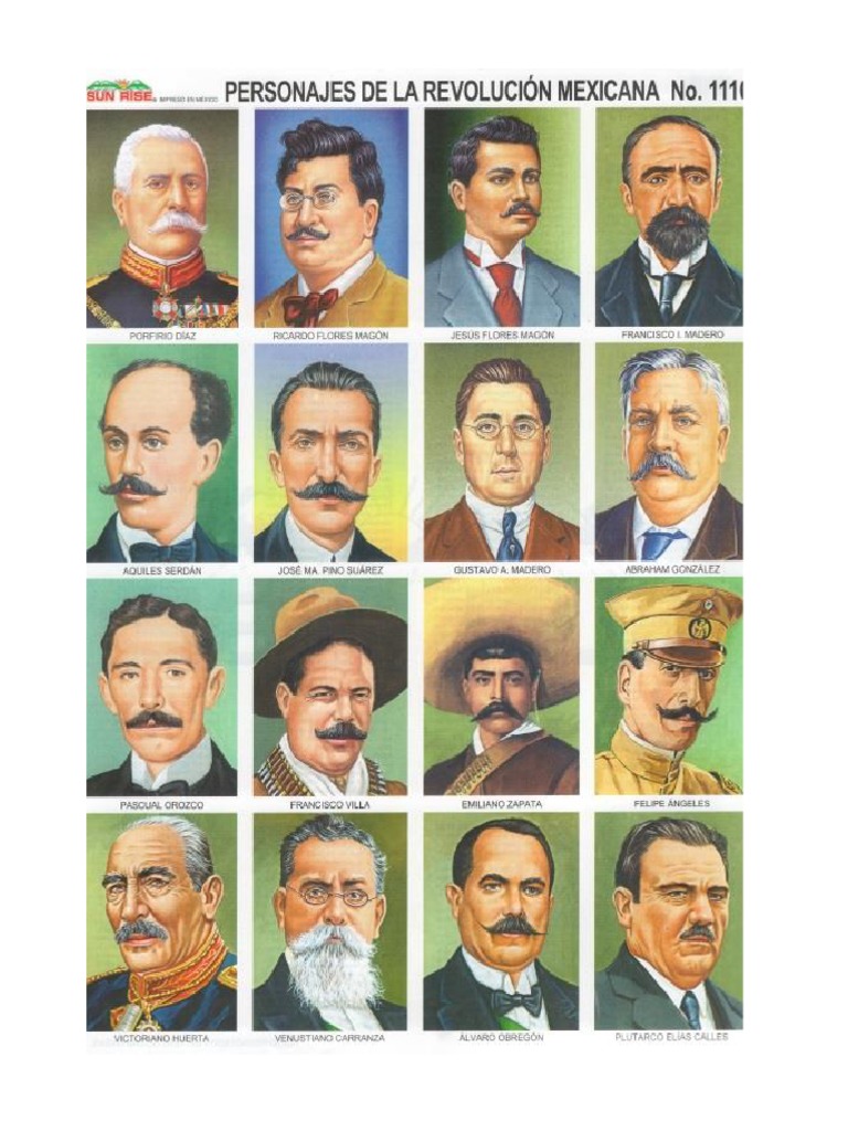 Rev Mex Personajes | PDF