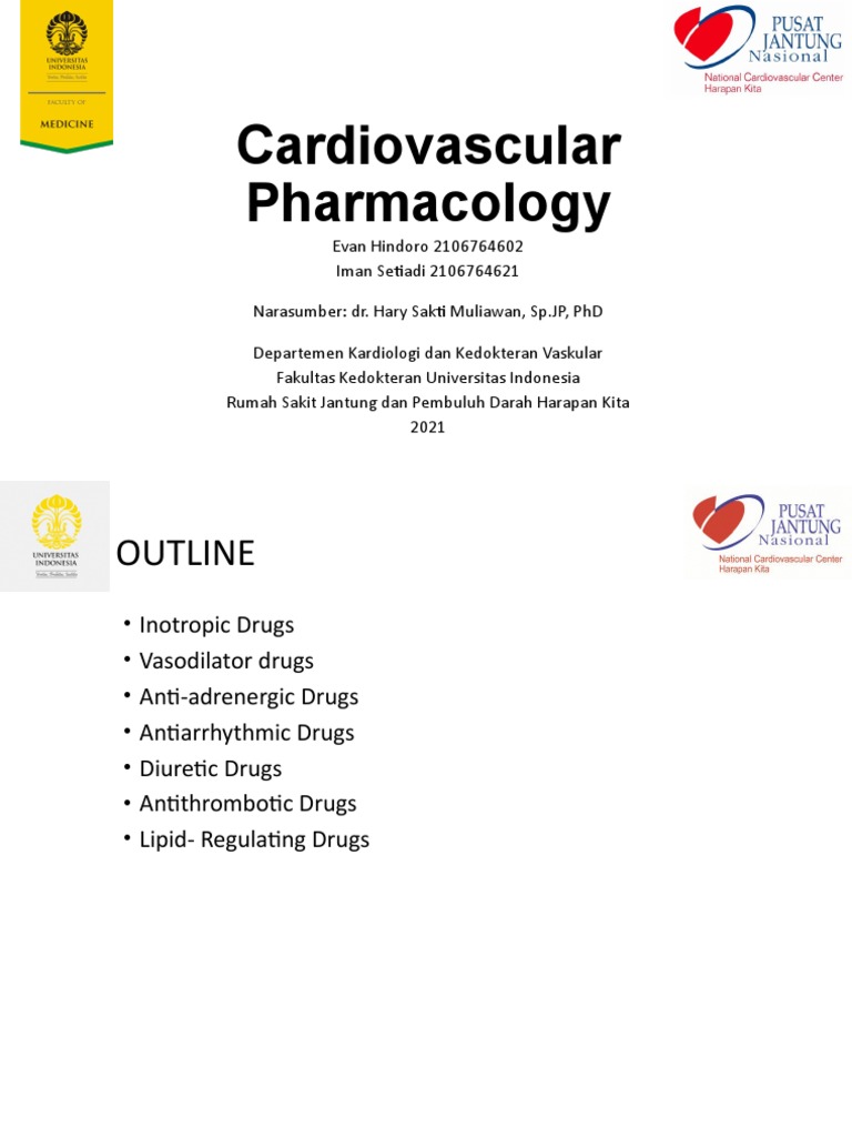 Obat-Obat Kardiovaskular Compiled | PDF