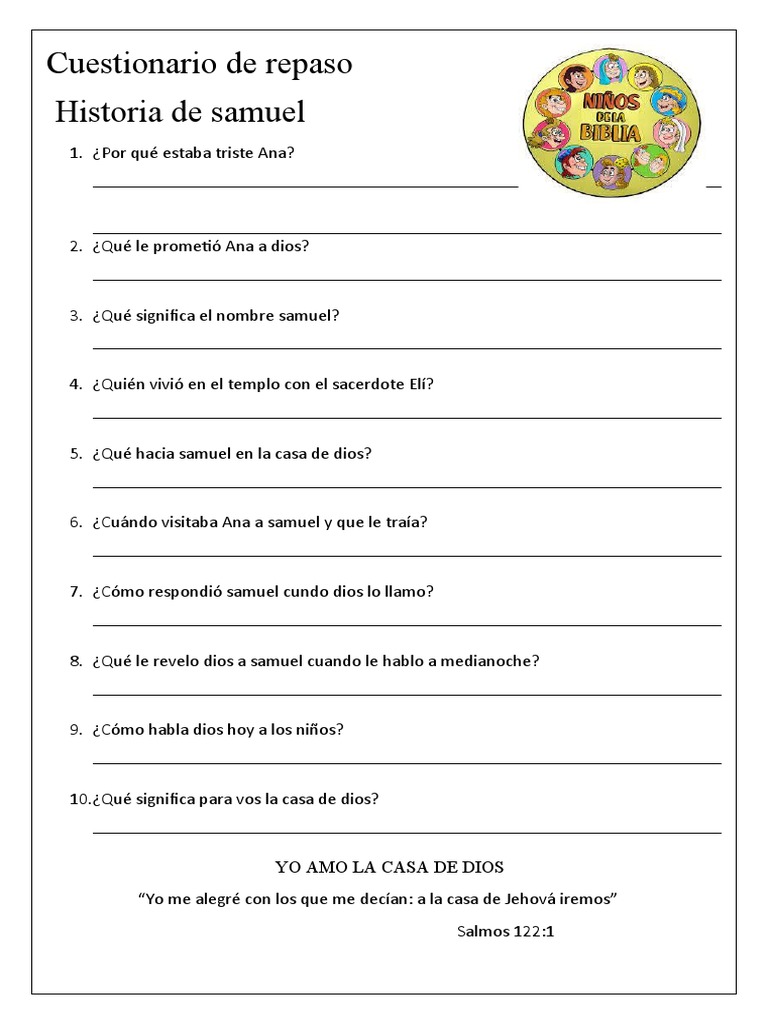 Historia de Samuel | PDF