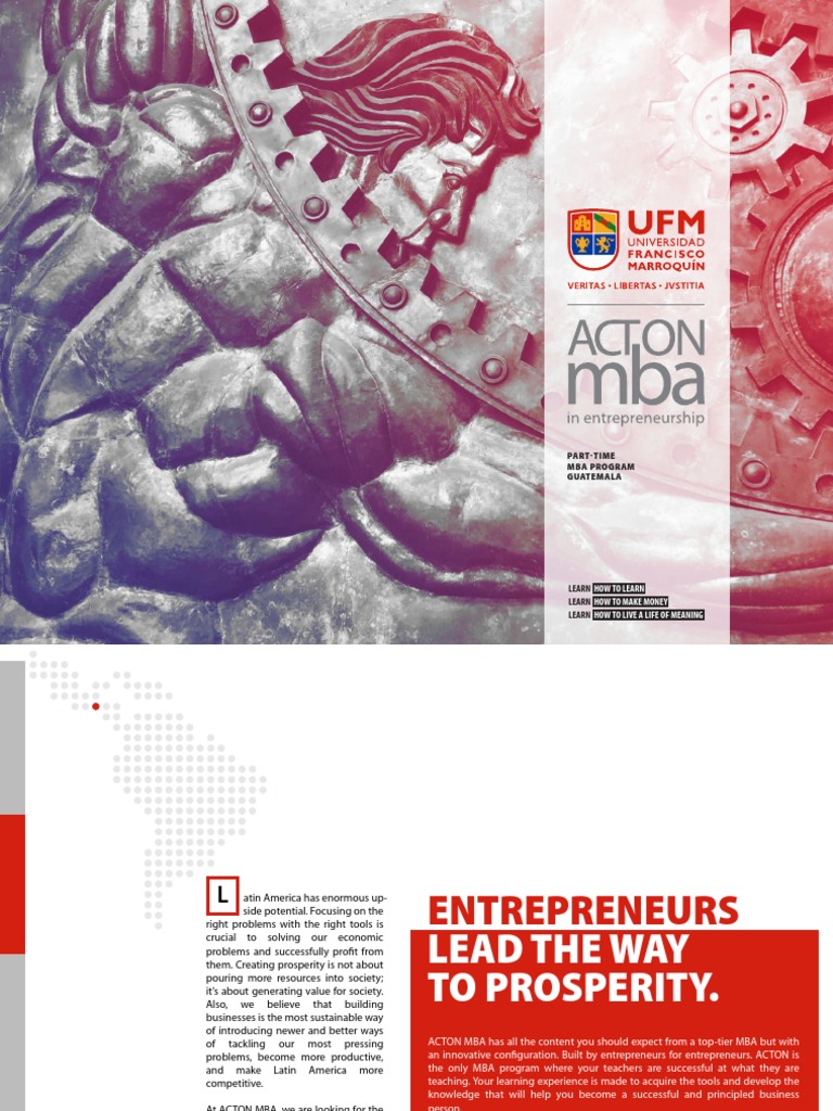 Acton MBA 2020-2021 | PDF | Entrepreneurship | Investing
