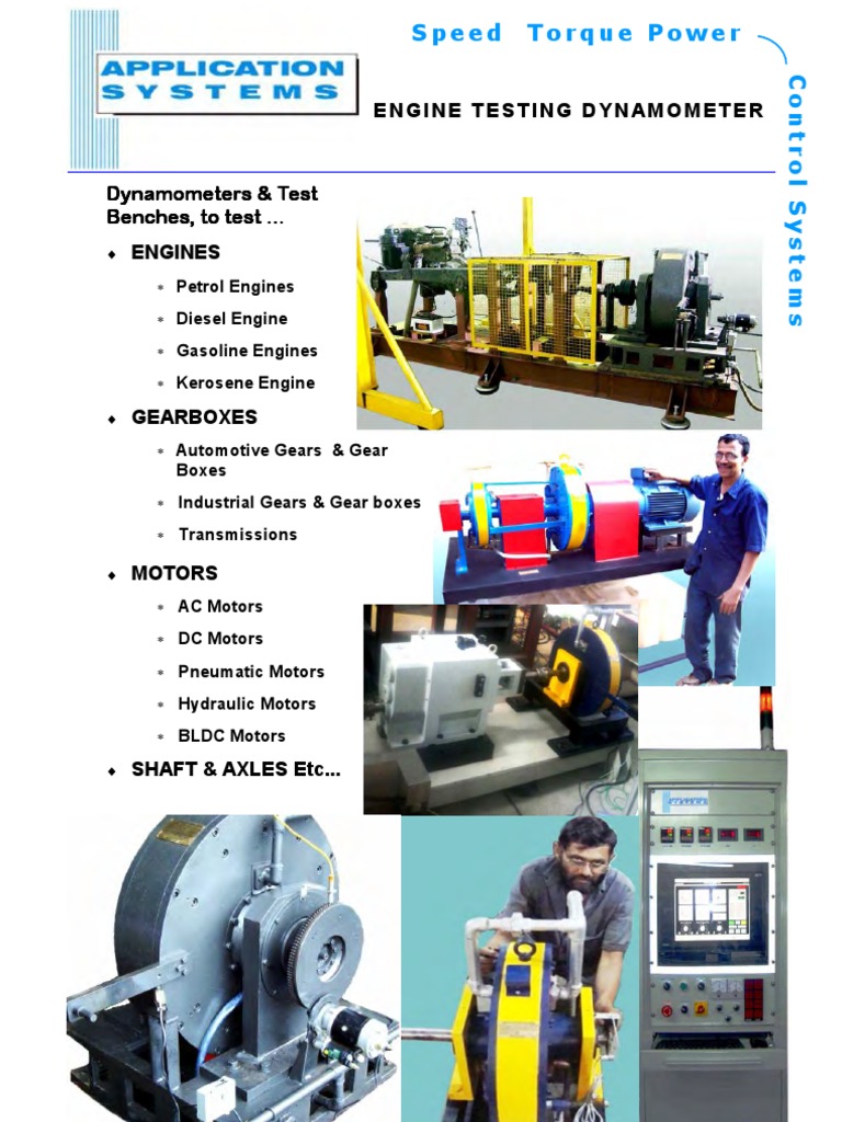 Engine Test - Eddy Current Dynamo Meter | PDF | Transmission (Mechanics ...