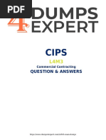 Sample Questions L4 Module 3 | PDF | Procurement | Supply Chain