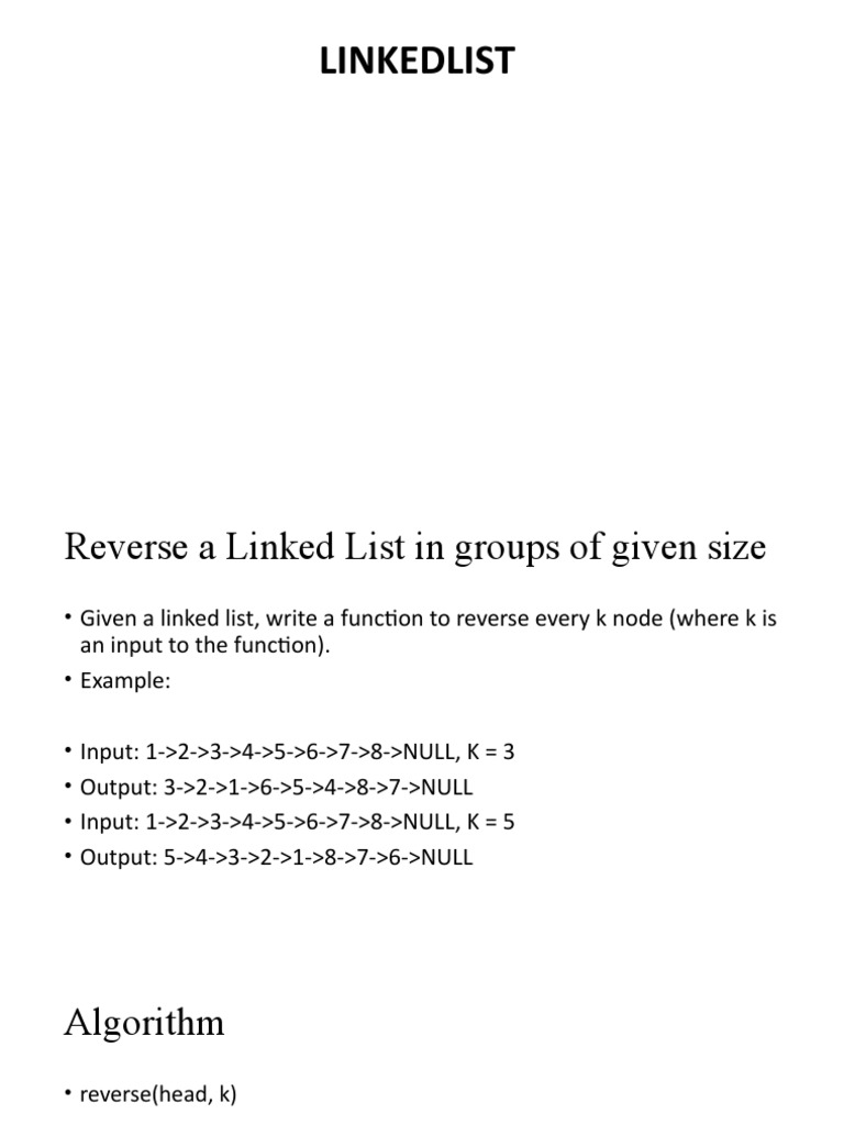 Linked List | PDF | Computer Programming | Algorithms And Data Structures