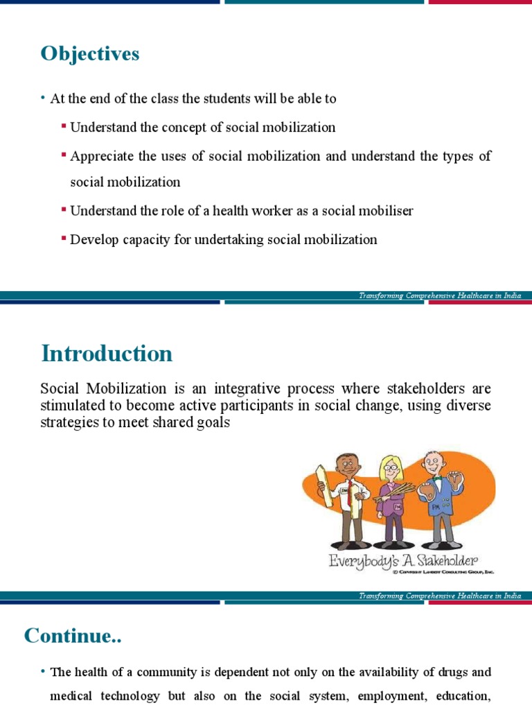 Understanding Social Mobilization in Health | PDF | Health Care | Community