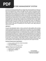 Book Shop Management System Project Report | PDF | Retail | Books