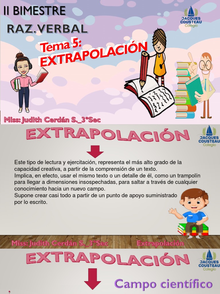 IIB S5 3S Extrapolación Vacío RV | PDF