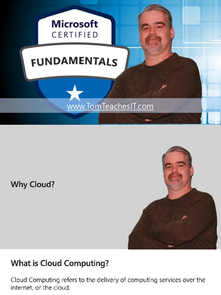 AZ-900 Exam Prep Downloadable Slide Deck | PDF | Cloud Computing ... AZ-900 Exam Prep Downloadable Slide Deck | PDF | Cloud Computing ...