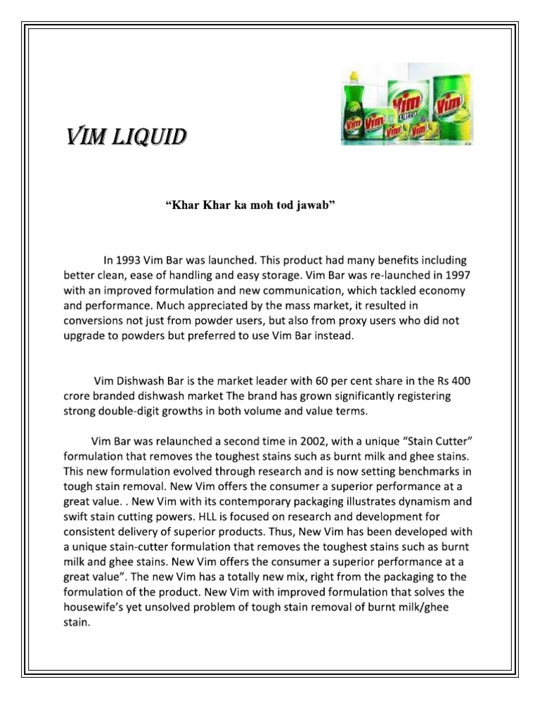 Vim Liquid | PDF