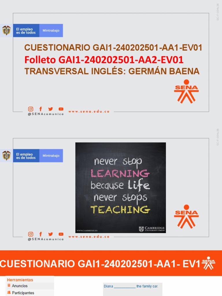 Cuestionario Y FOLLETO GAI1-240202501-AA1-EV01 | PDF