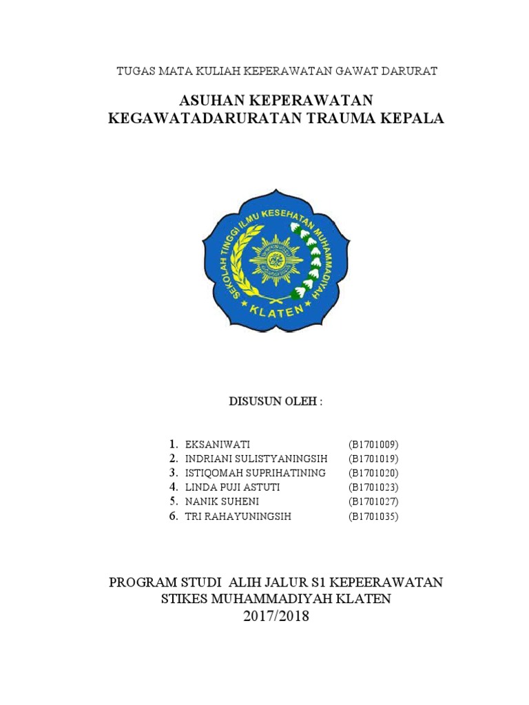 Cover Makalah KGD | PDF