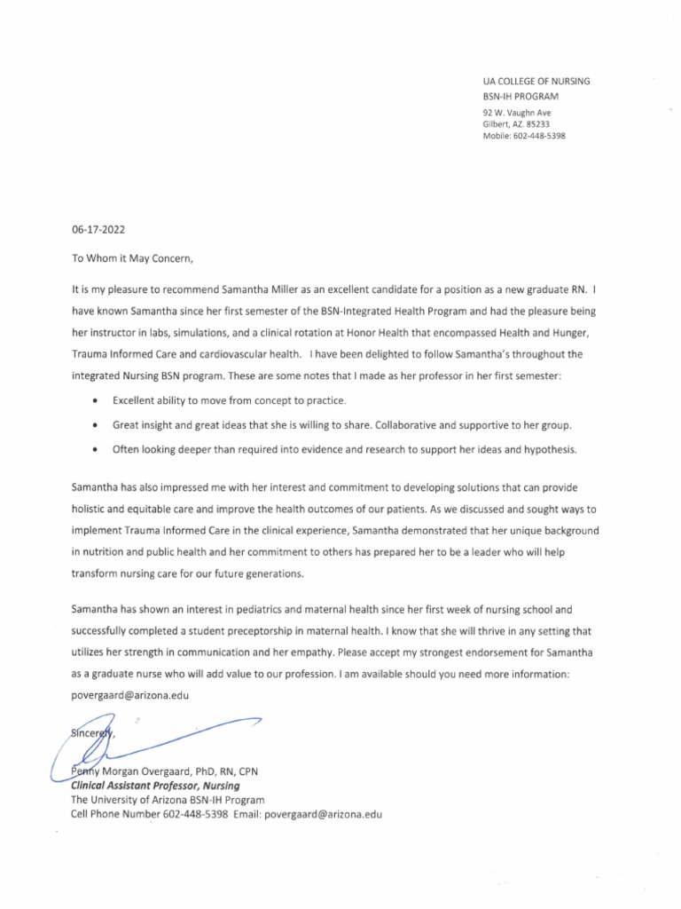 Reference Letter1 | PDF