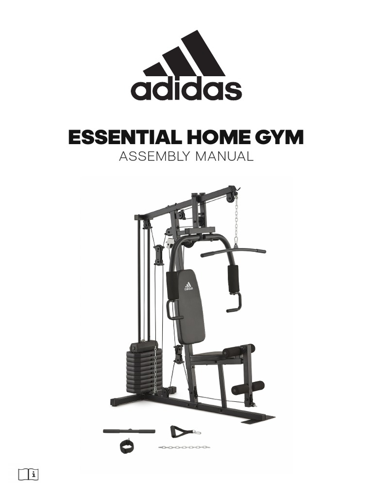 Essential Home Gym: Assembly Manual | PDF | Manufactured Goods | Tools