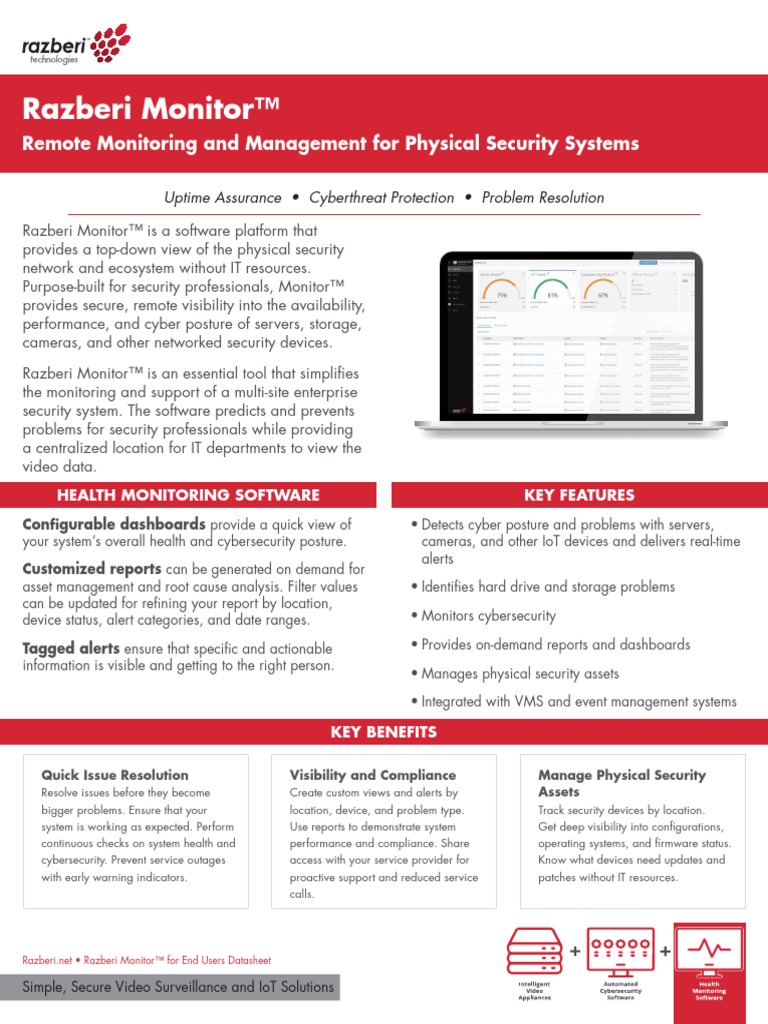 Razberi Monitor™: Remote Monitoring and Management For Physical ...