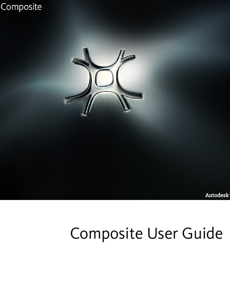 Autodesk Composite 2011 User Guide | PDF | Autodesk | Auto Cad