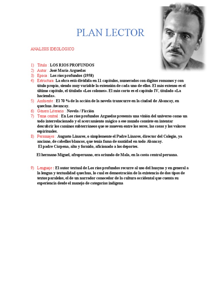 Plan Lector | PDF