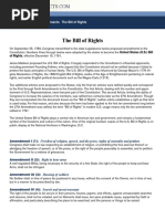 The 27 Amendments - Simplified | PDF