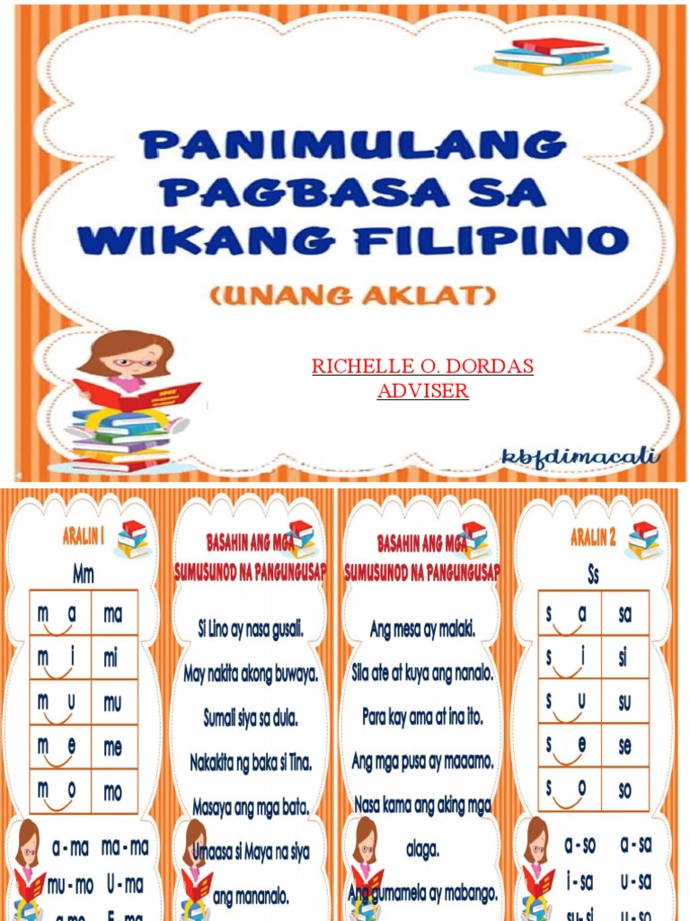 Panimulang Pagbasa Sa Filipino | PDF