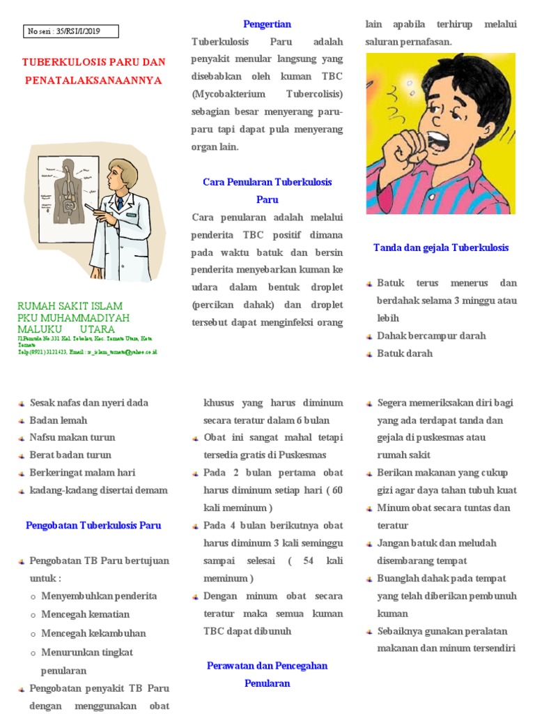 Leaflet TB Paru | PDF