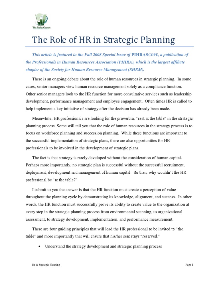 Four Guiding Principles for Human Resources Professionals to ...