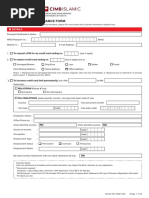 PNB Credit Card Request Form | PDF | Credit Card | Debit Card