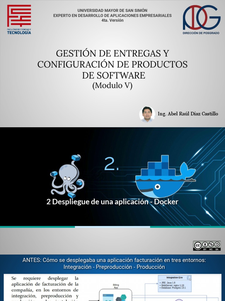 2 Despliegue de Una Aplicación - Docker | PDF | V Mware | Software de ...
