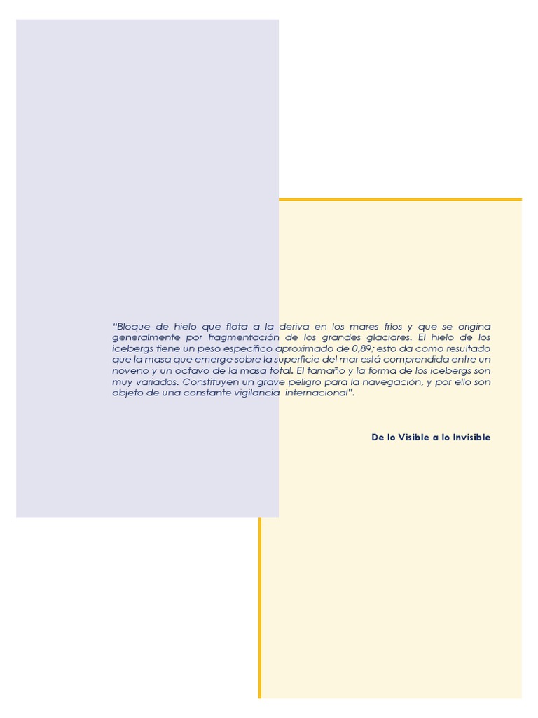 De Lo Visible A Lo Invisible | PDF