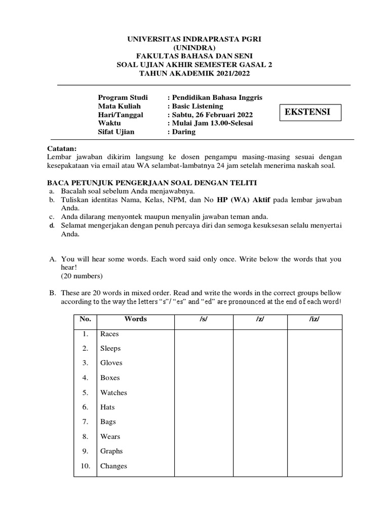 Soal UAP Basic Listening | PDF | Weather | Oceanography