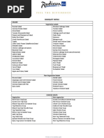 5 Course Table D'hote Menu | PDF