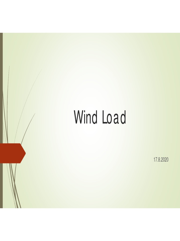 Wind Loading | PDF | Architecture | Architectural Design