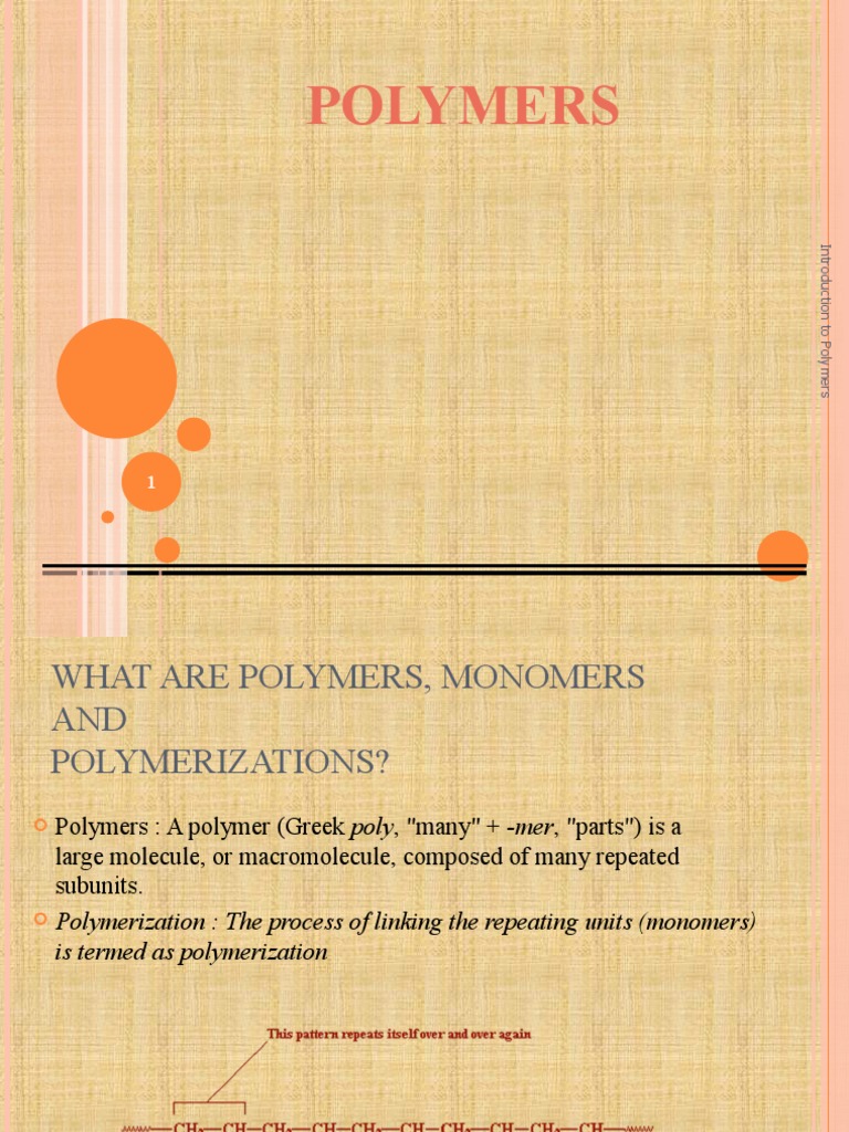 Polymers - UNIT - IV | PDF | Thermoplastic | Polymers