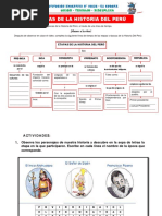 D1 A2 PS. FICHA Las Etapas de Nuestra Historia Del Perú | PDF | Historia | Clásicos