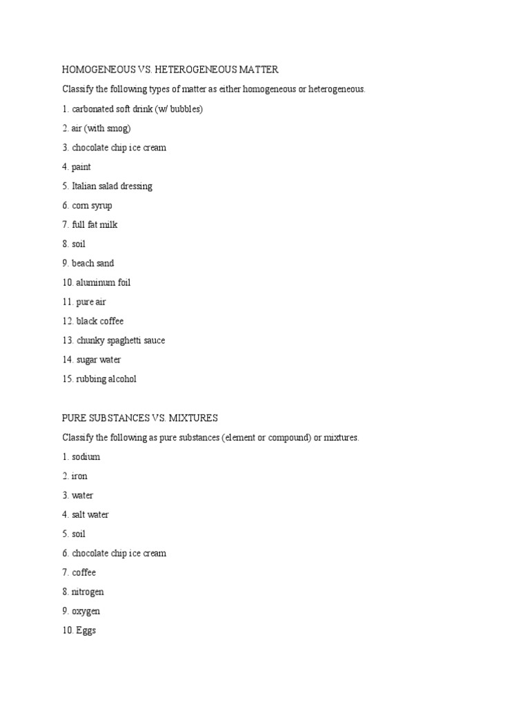 Homogeneous Vs Heterogenous | PDF | Language Arts & Discipline ...