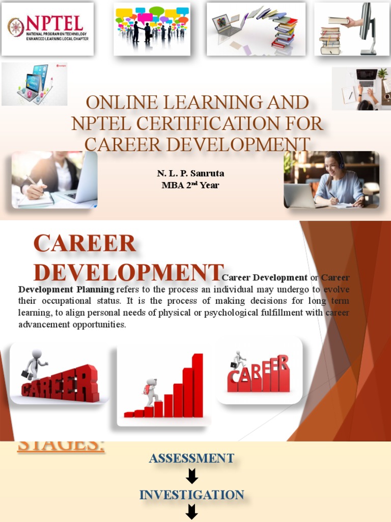 Online Learning and NPTEL Certification For Career Development | PDF ...