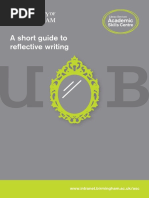 DIEP Reflective Writing Guide | PDF | Experience | Reason
