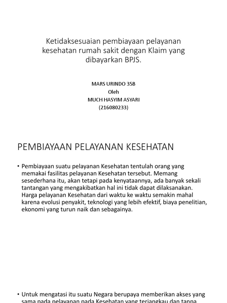 Much Hasyim - Tugas DR Grace | PDF