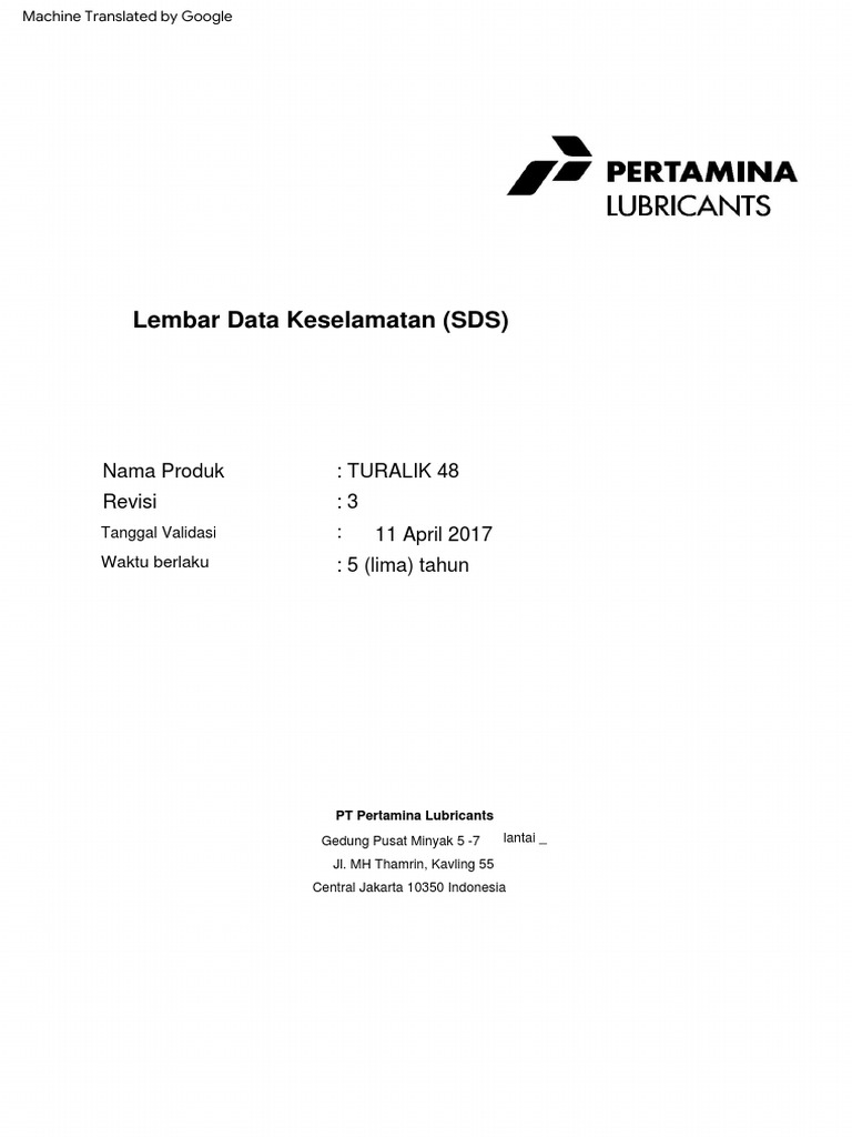 English Sds Turalik 48 | PDF