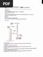 Spring Balance Experiment Setup Guide | PDF
