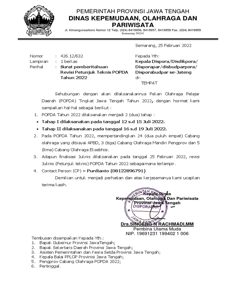 JUKNIS POPDA 2022 Update 1 Maret 2022 | PDF