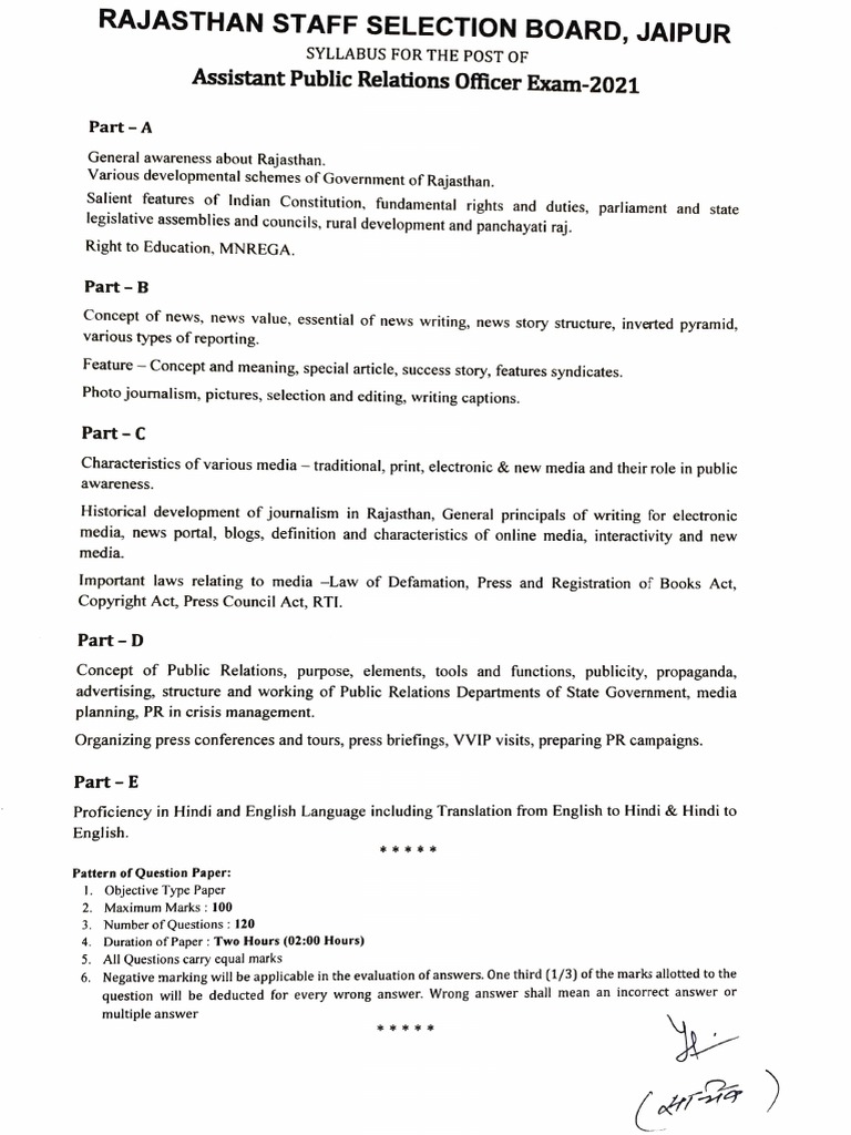 apro syllabus | PDF | News | Journalism