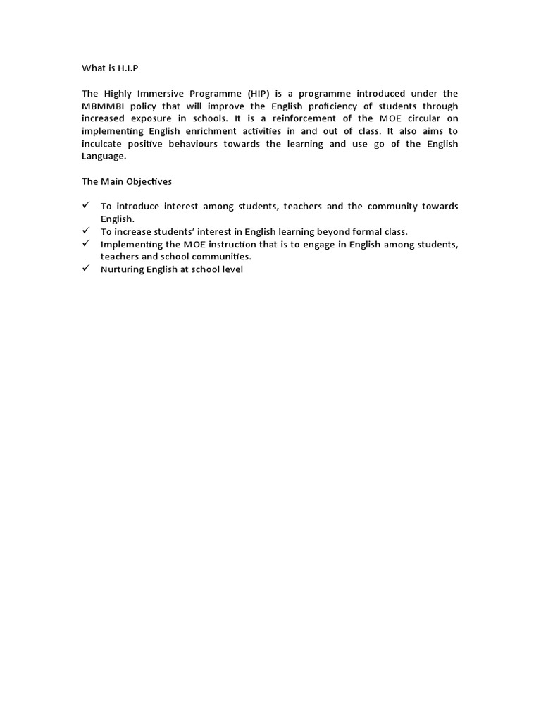 What Is Hip | PDF