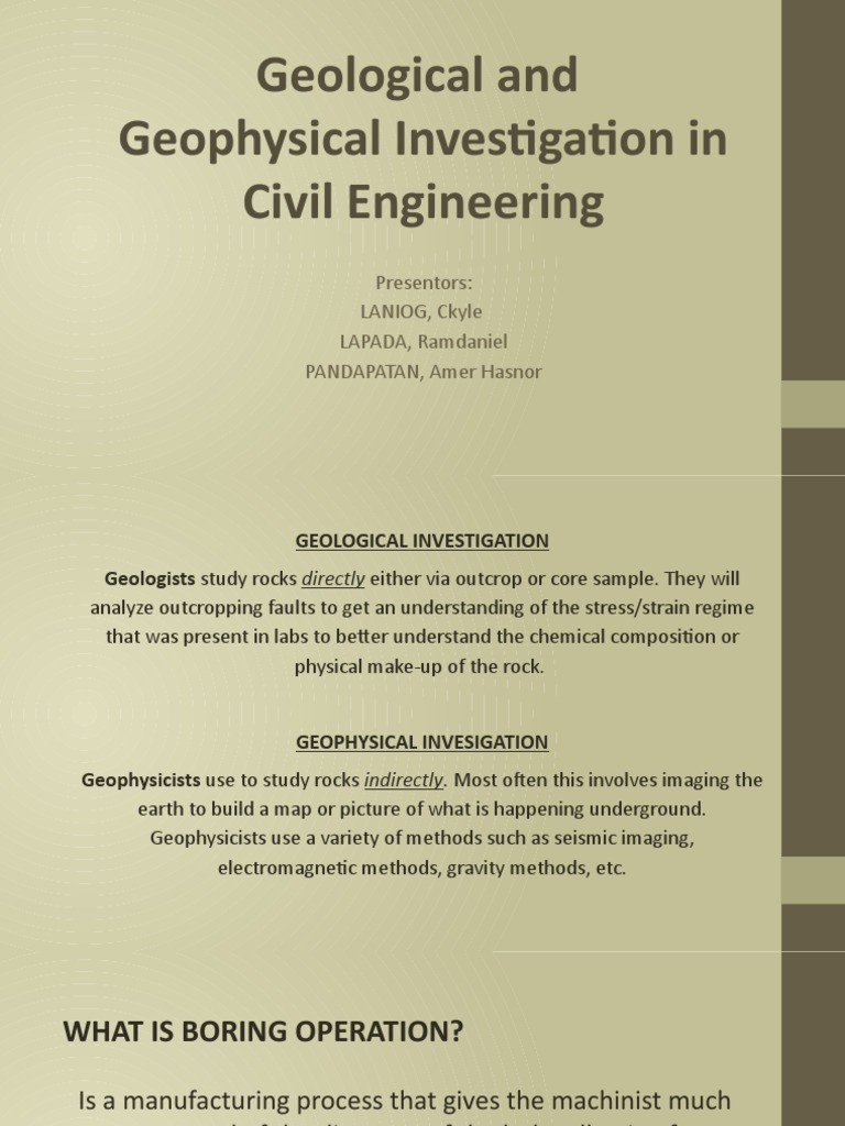 Geology Report | PDF | Geophysics | Reflection Seismology